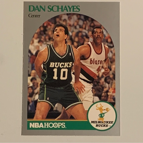 NBA HOOPS | Toys | 99 Nba Hoops Milwaukee Bucks Dan Schayes 418 | Poshmark